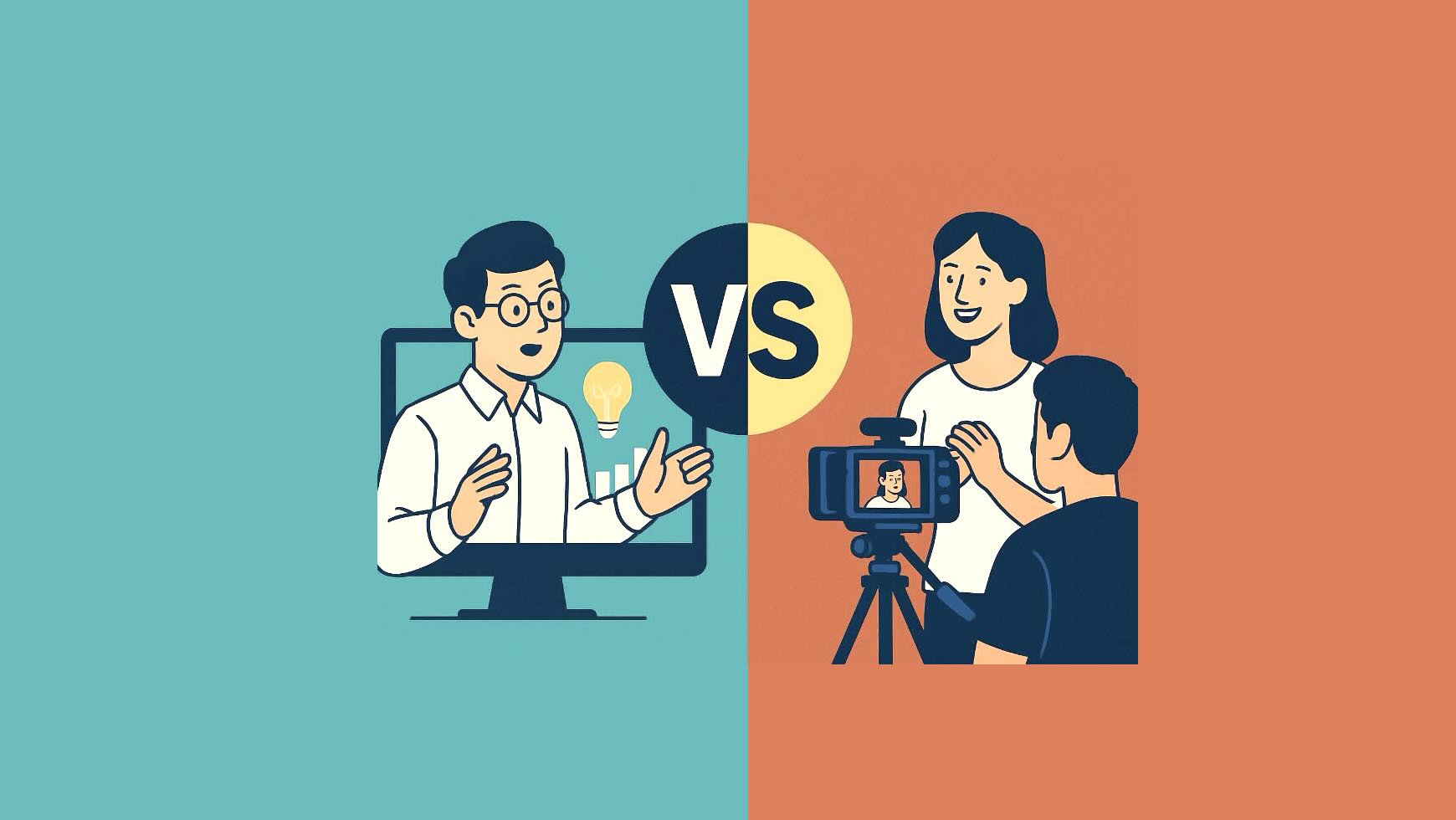 How to Choose Between Animated and Live-Action Explainer Videos